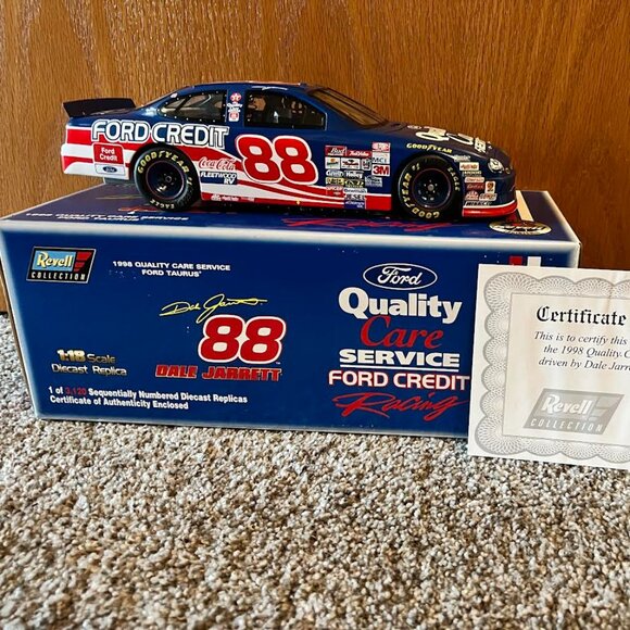 Revell Collection | Toys | Dale Jarrett 998 Quality Care Service Ford ...